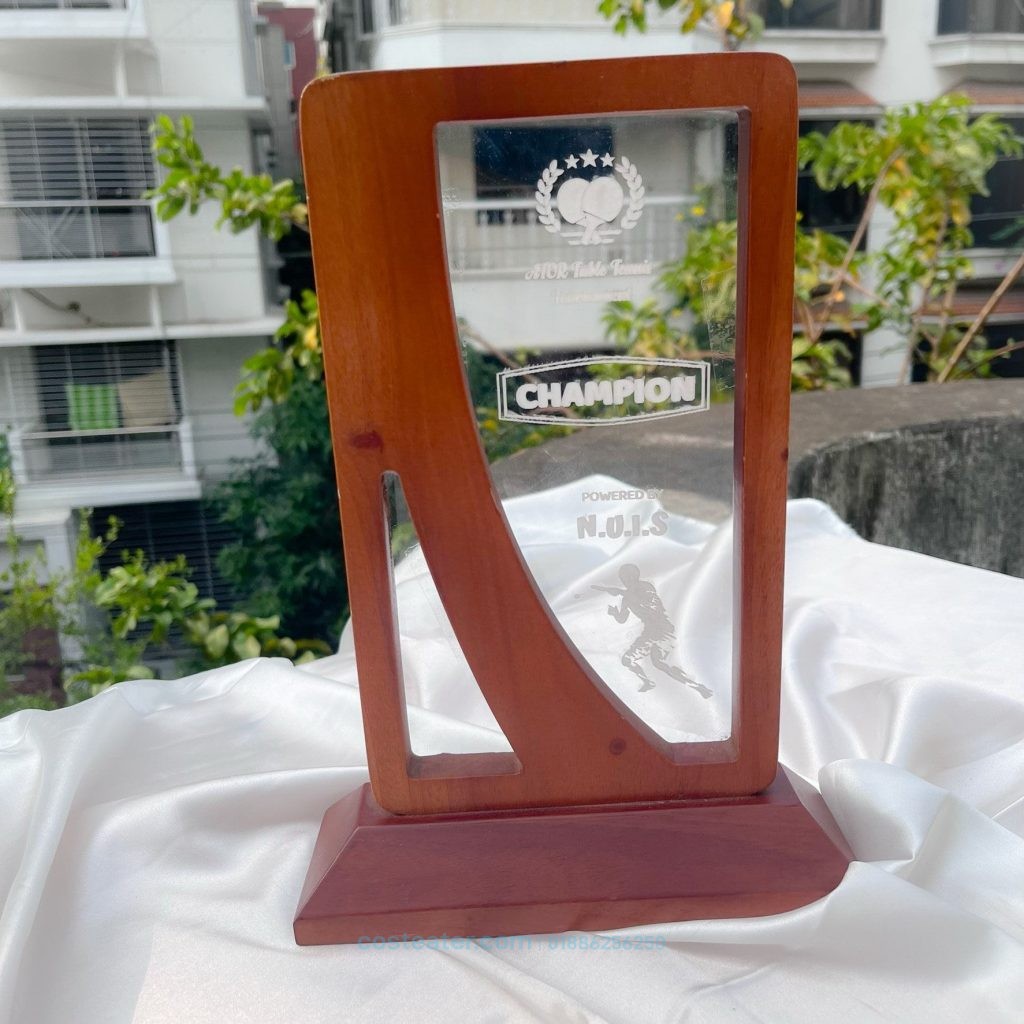 Crystal Crest Award - Elegant Crest for Recognizing Excellence - Costeater