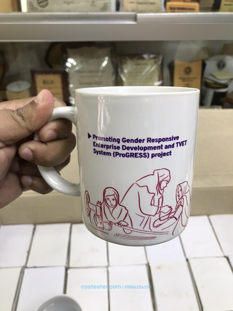 Personalized Ceramic Mug with Custom Logo Print - Perfect for Brand ...